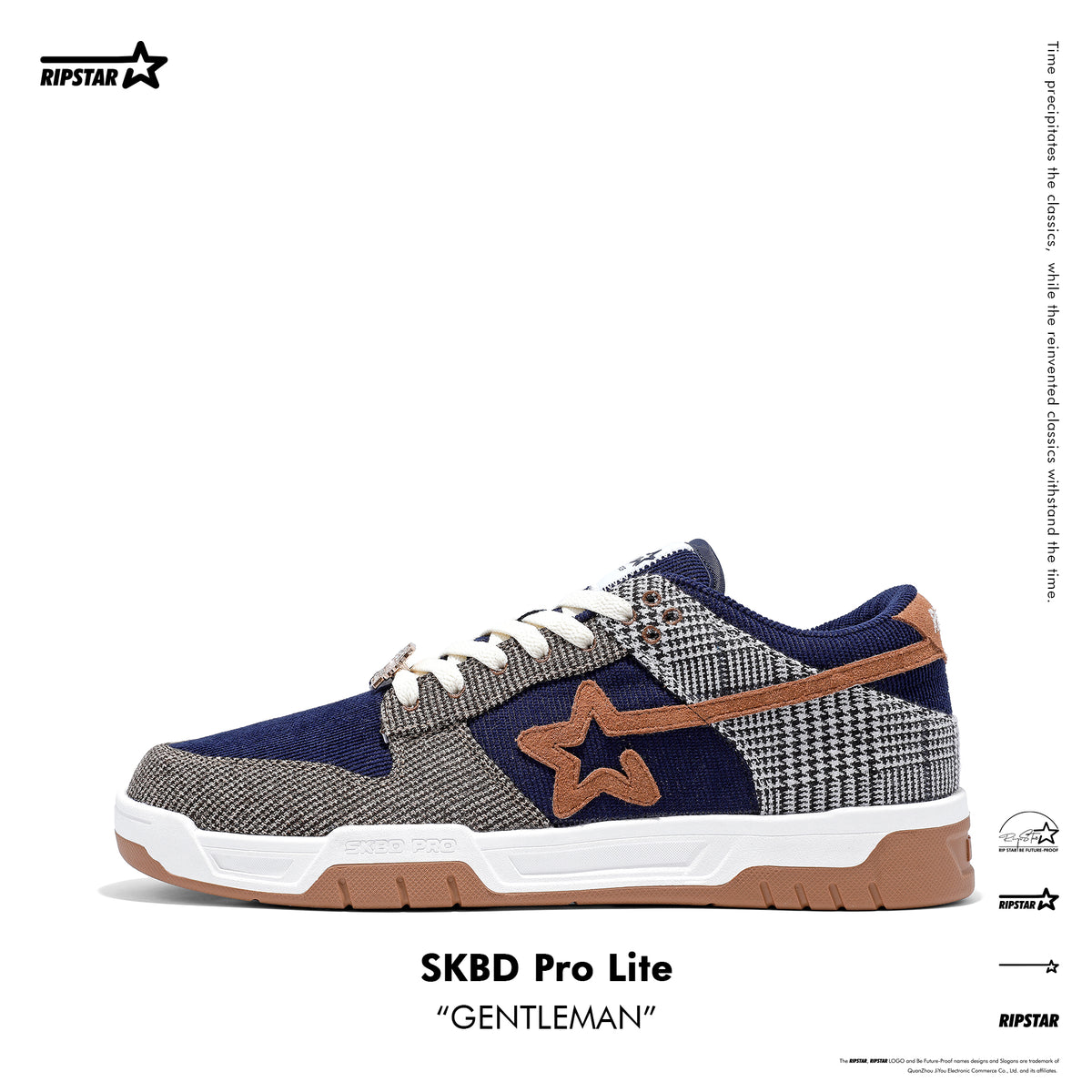 SKBD PRO -Sneakers-Gentleman-Twill and Action Leather Women's and Men ...