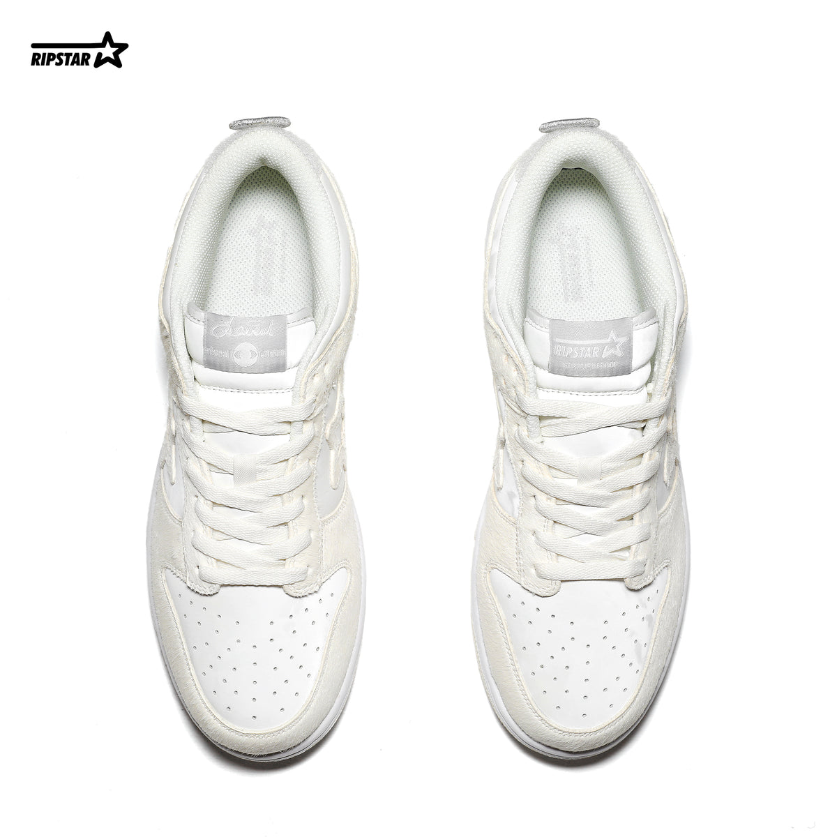 SKBD Dunk Low Sneakers in Cow leather and Fabric Women's and Men's Sho ...