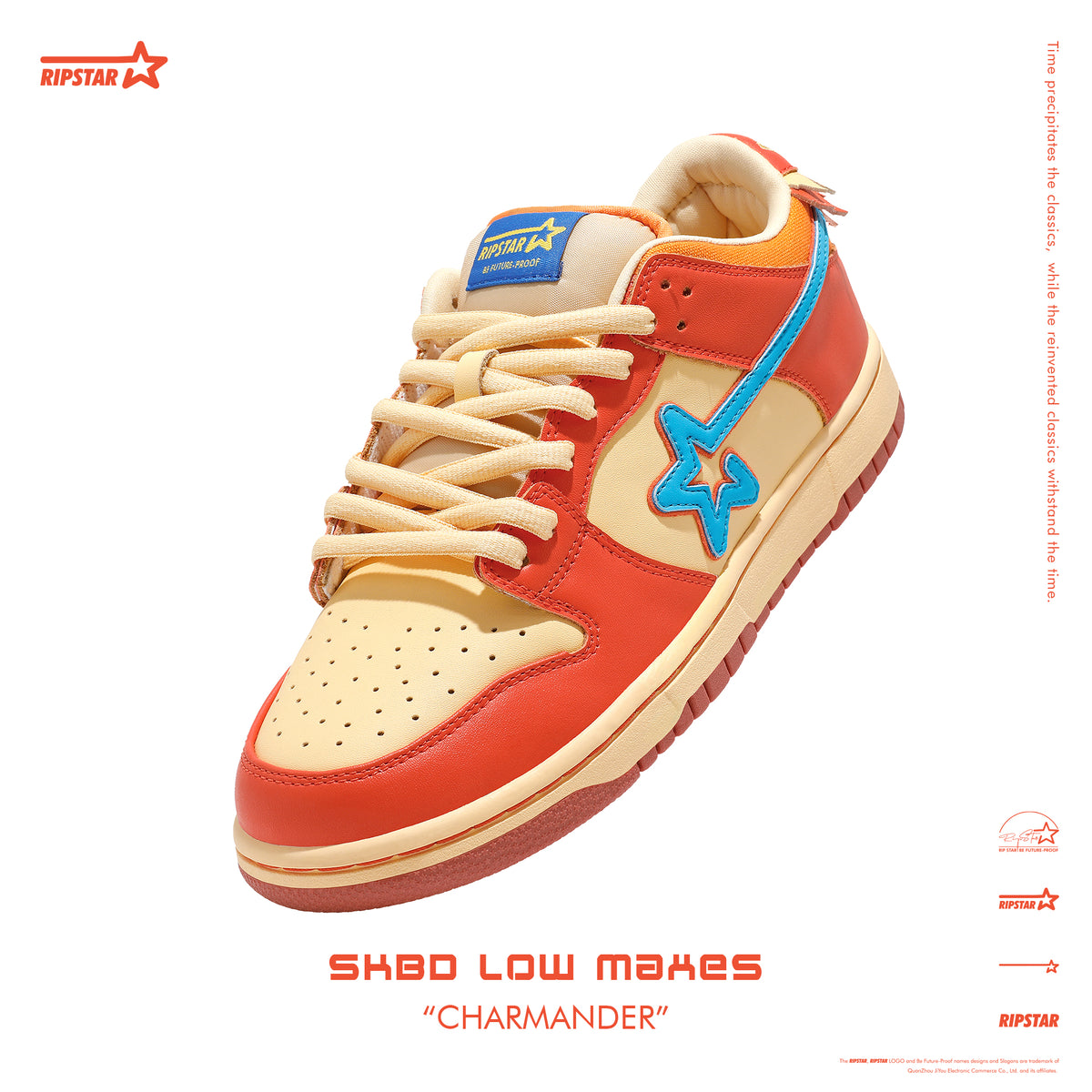 SKBD Low-Sneakers-Charmander- Action leather Women's and Men's Shoes-S ...